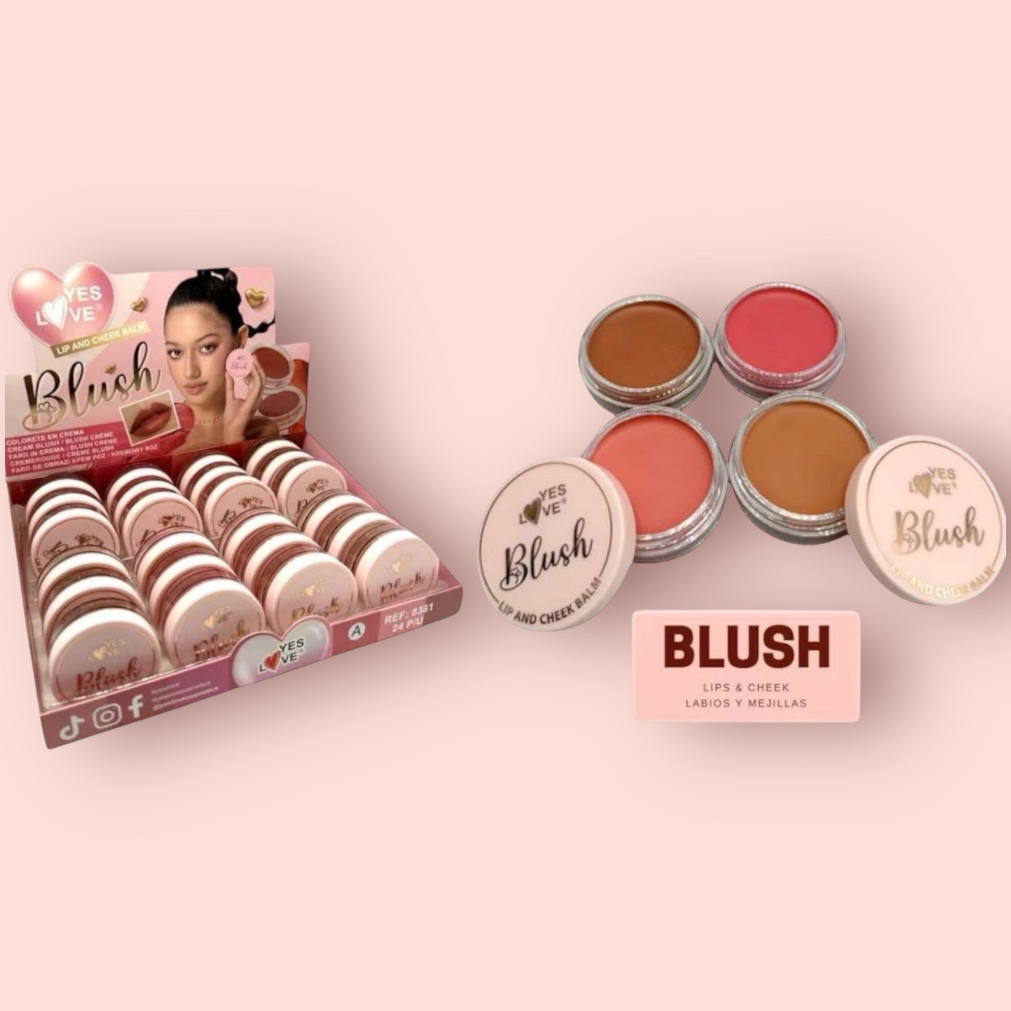 Yes Love Blush Crème - Lot 1