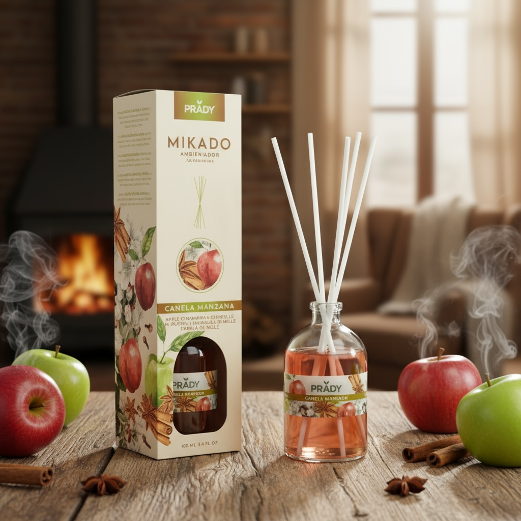 Mikado Prady Ambiance Pomme Cannelle 100Ml