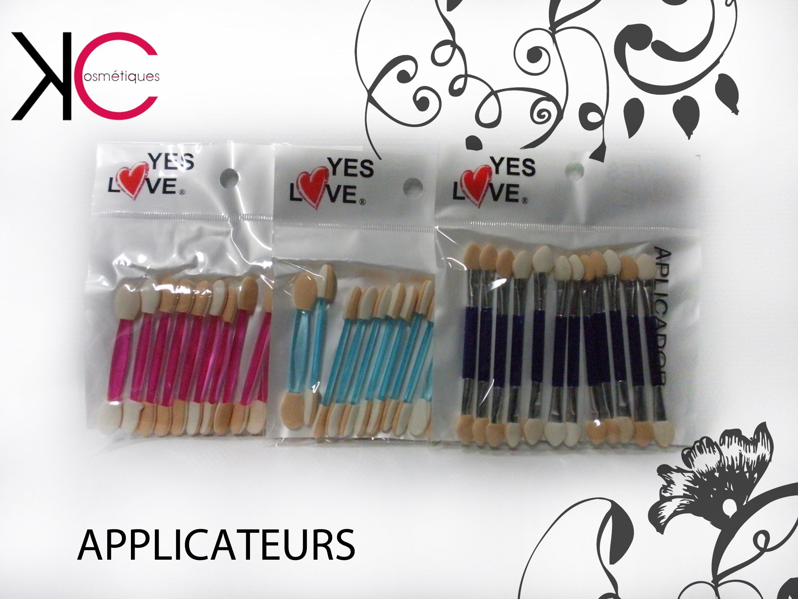 Yes Love Applicateurs Paupieres Bleu
