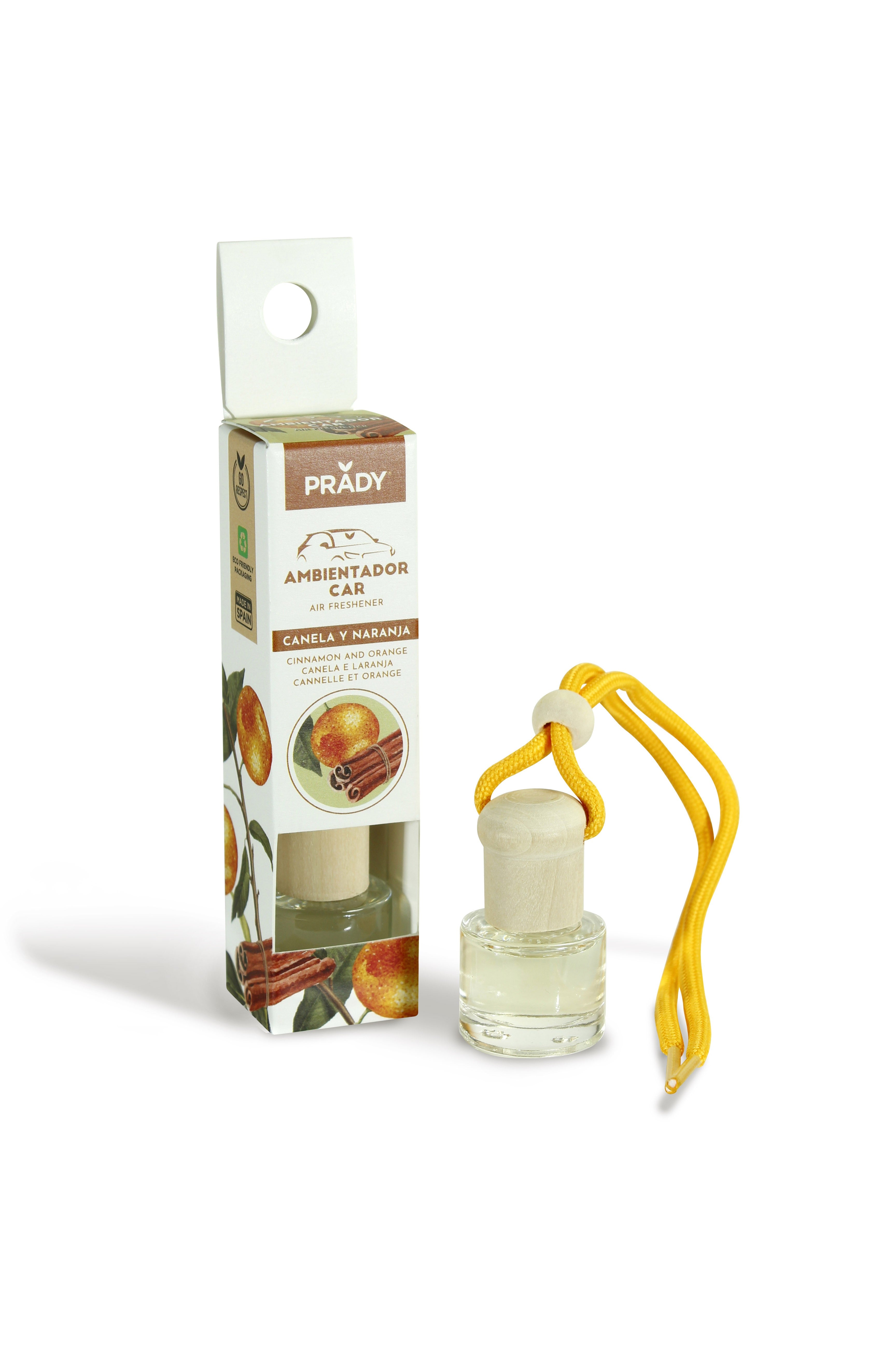 Désodorisant Voiture Prady Orange Canelle