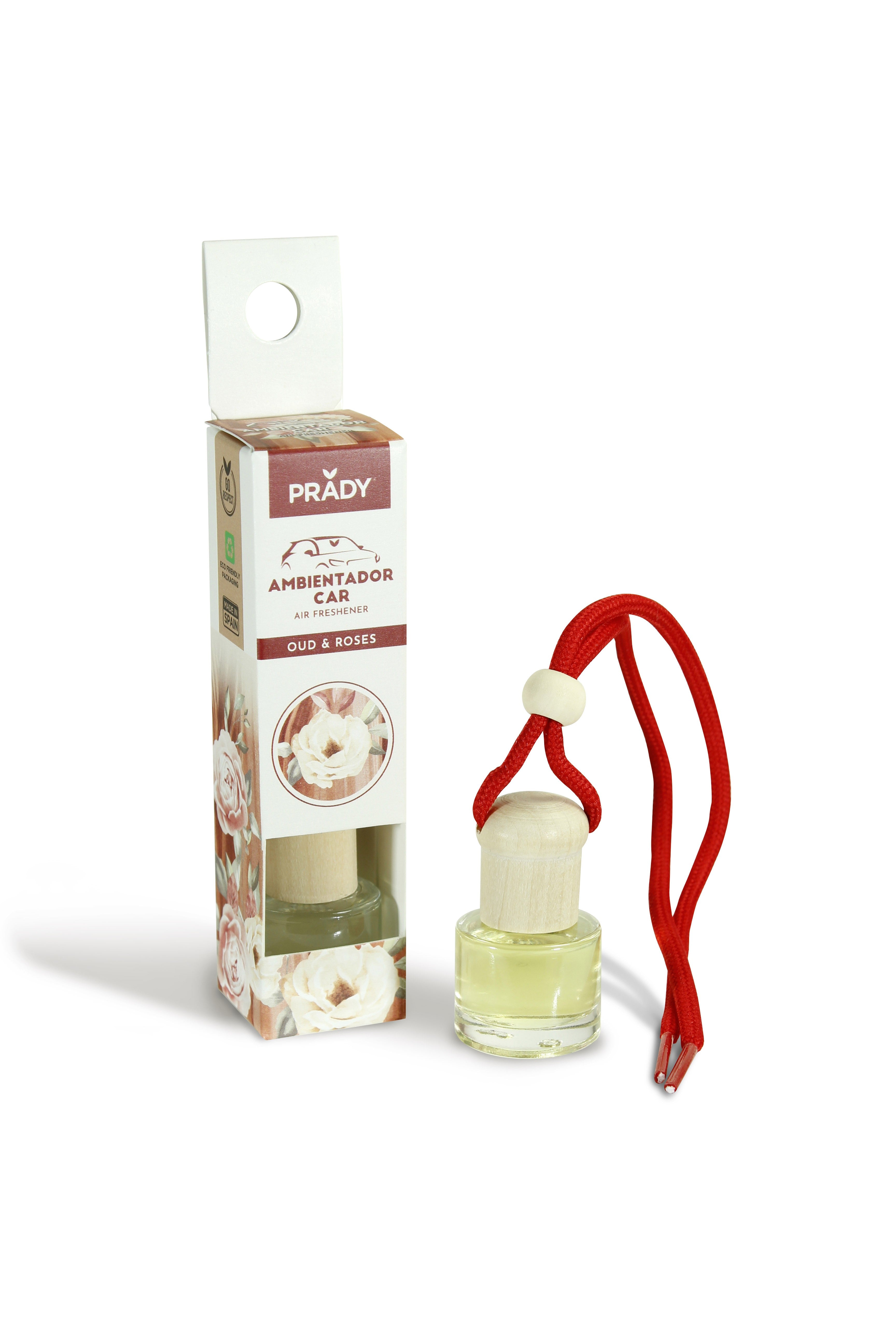 Désodorisant Voiture Prady Oud & Roses